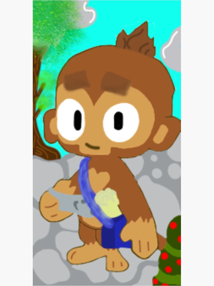 "Dart Monkey" Sticker for Sale by girlinredrocks | Redbubble