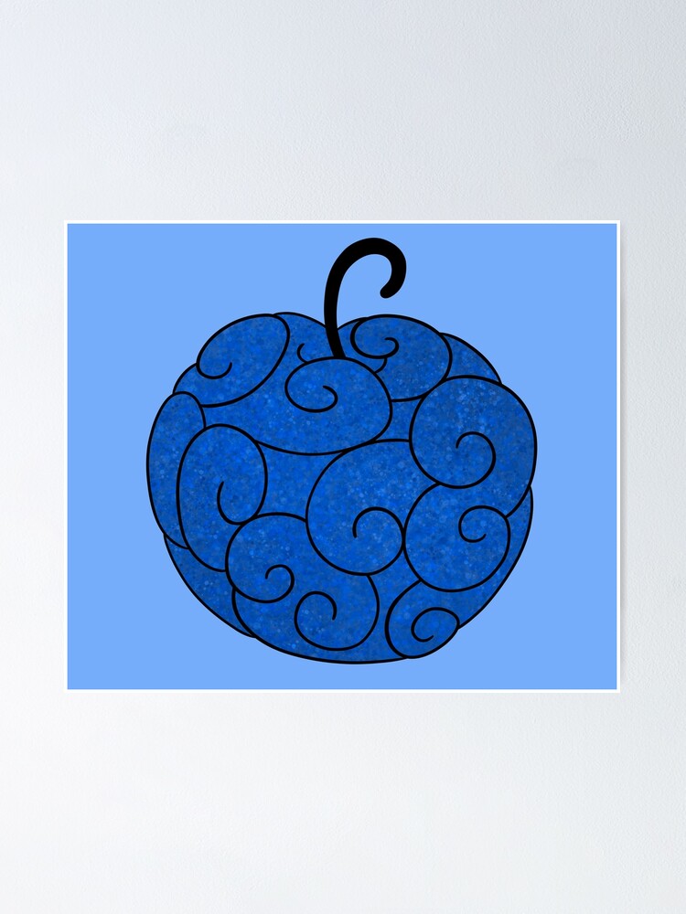 "Sara Sara no Mi Splatter Devil Fruit " Poster for Sale by ...