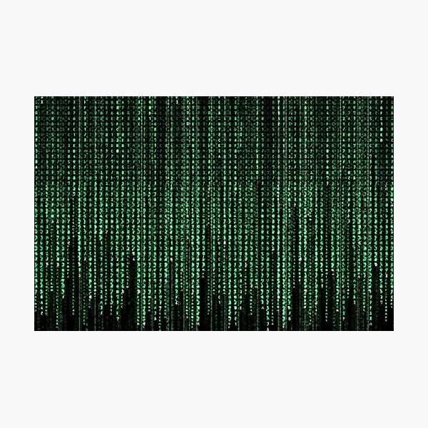 Matrix Matrix Code Neo Matrix Neo Photographic Prints | Redbubble