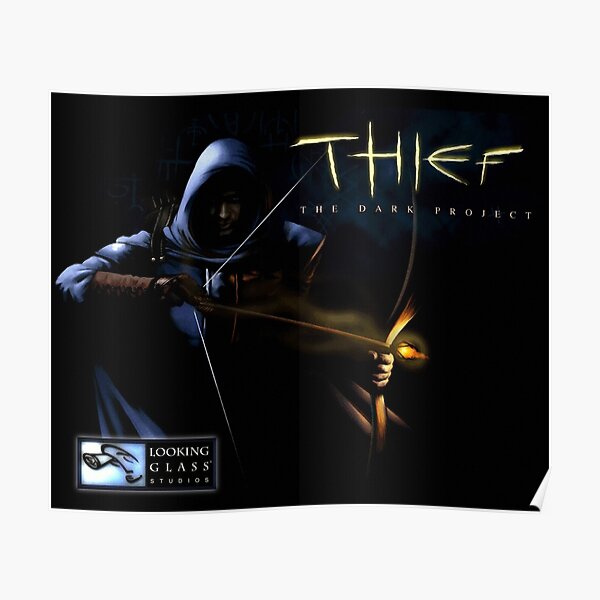 "Thief The Dark Project | Box Art (w/ Looking Glass Studios Logo)" Poster for Sale by LGSmerch ...