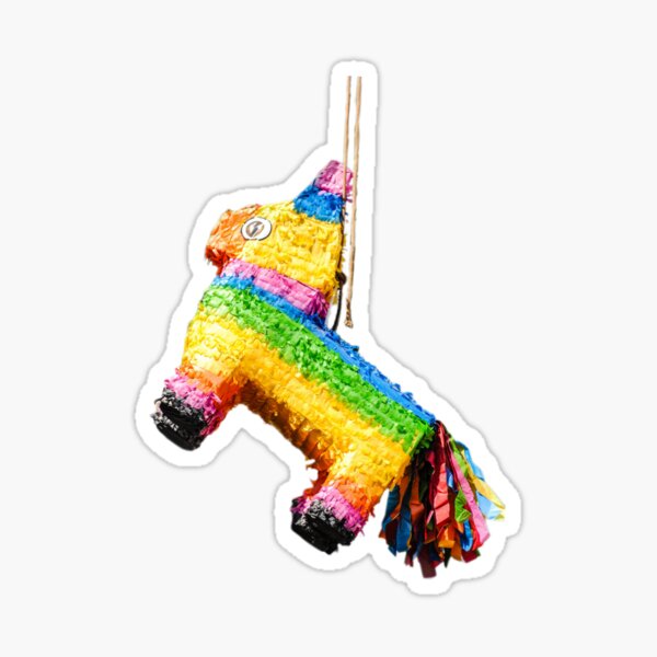 "Piñata" Sticker for Sale by Vaiquedarb | Redbubble