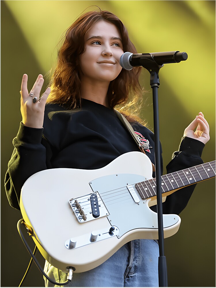 "Clairo on Stage Classic " Sticker for Sale by wosserpoteatv | Redbubble