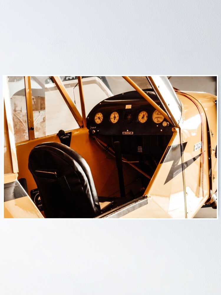 "Piper Cub" Poster for Sale by adventuresofh | Redbubble