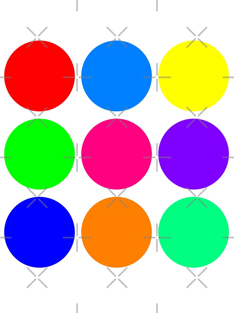 Cercles Colorés Imprimables