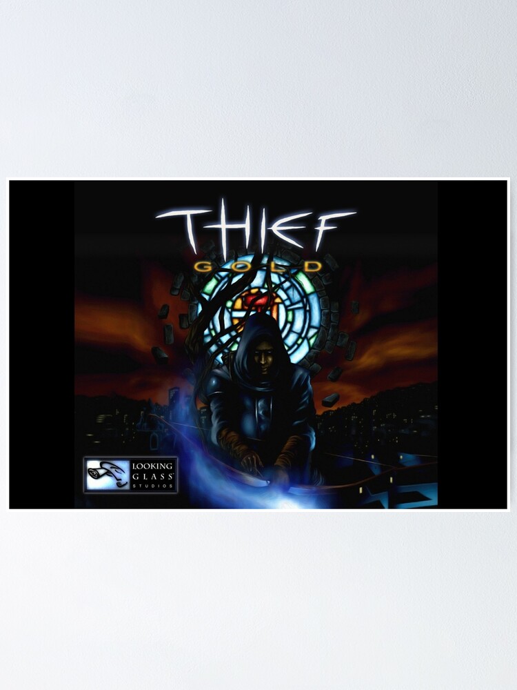 "Thief Gold | Box Art (w/ Looking Glass Studios Logo)" Poster for Sale ...
