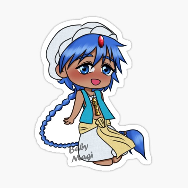 "Aladdin Chibi" Sticker for Sale by BabyMagi | Redbubble