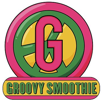 "Groovy Smoothie" Sticker for Sale by NubianEgyptian | Redbubble