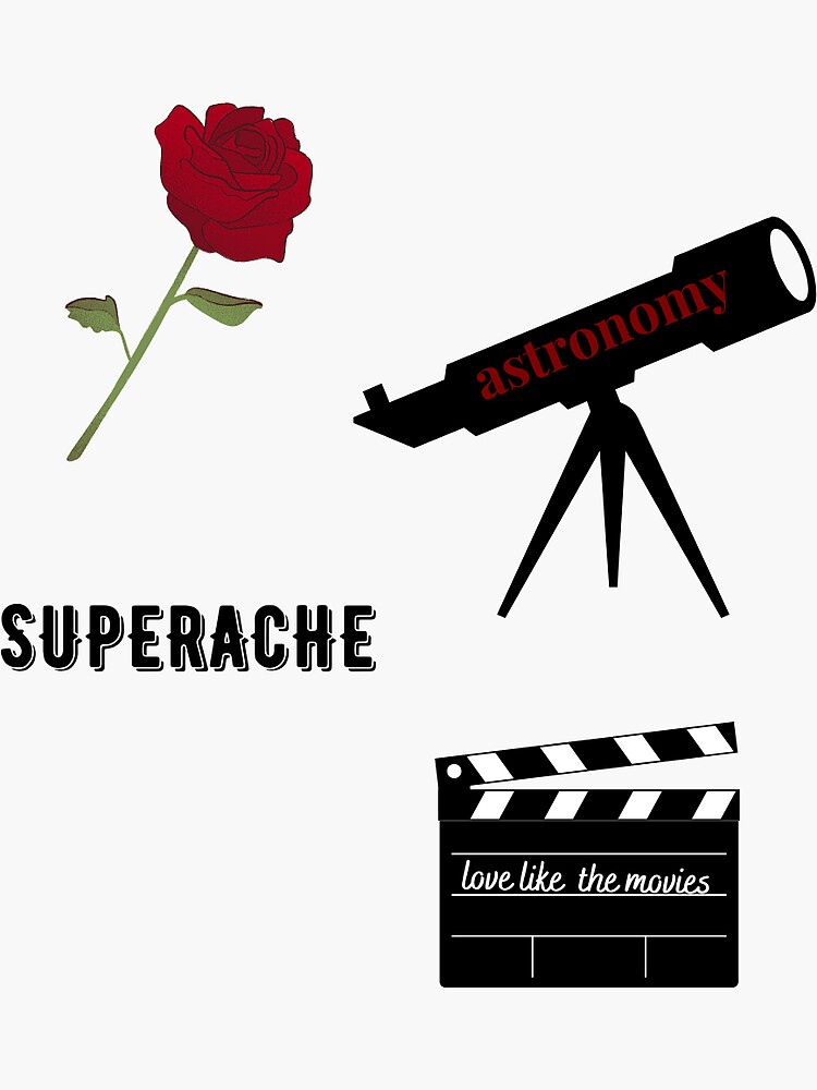 "Superache Sticker Pack" Sticker for Sale by LKfandomdesigns | Redbubble