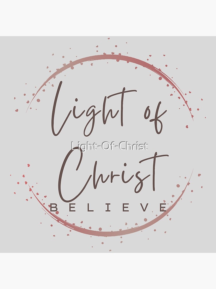 "Light of Christ Sticker, Proclaim your faith to the world by being a ...