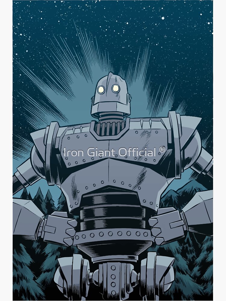 "Iron Giant" Sticker for Sale by Iron-Giant | Redbubble