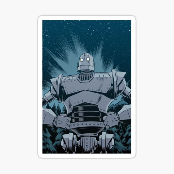 "Iron Giant" Sticker for Sale by Iron-Giant | Redbubble