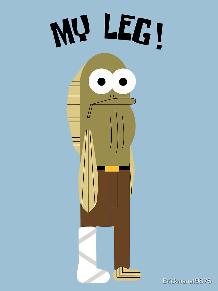 "SpongeBob - My Leg! " T-shirt for Sale by Brickmanat9876 | Redbubble ...