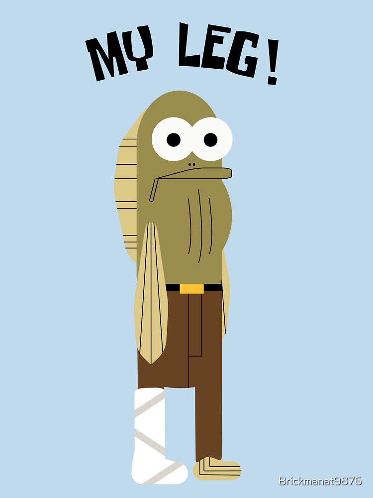 "SpongeBob - My Leg! " Essential T-Shirt for Sale by Brickmanat9876 ...
