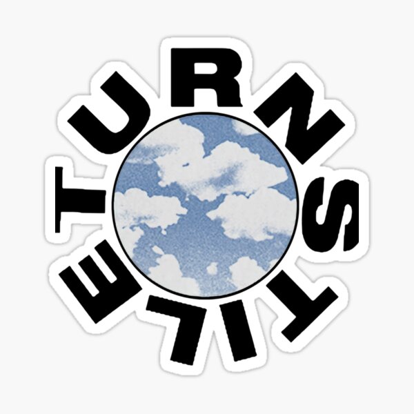 "Vintage Retro Turnstile Merch Glow On Shirt Gift For Birthday" Sticker ...