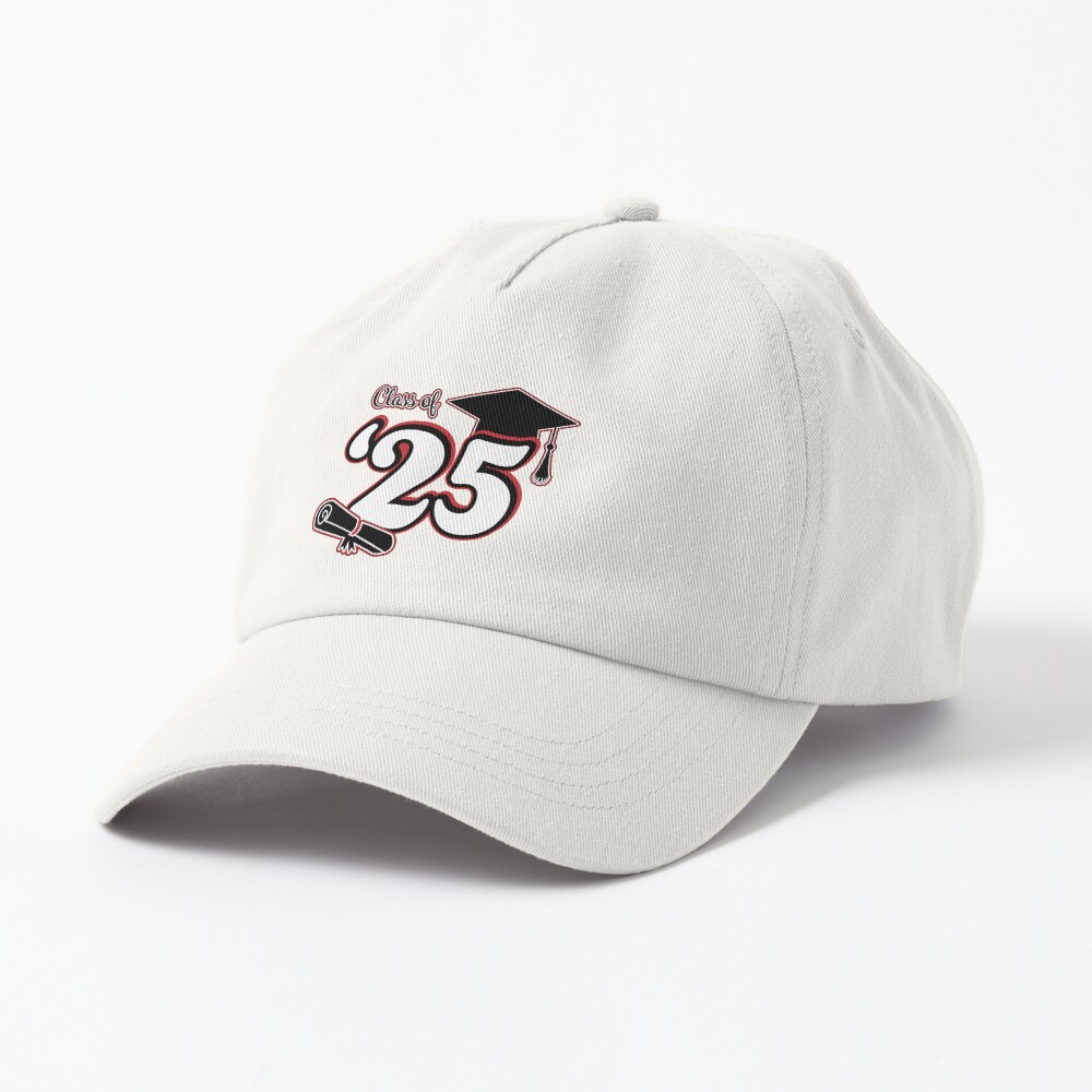 "Class of 2025 Graduation Design (Red and Black)" Sticker for Sale by SavsSparkleShop | Redbubble