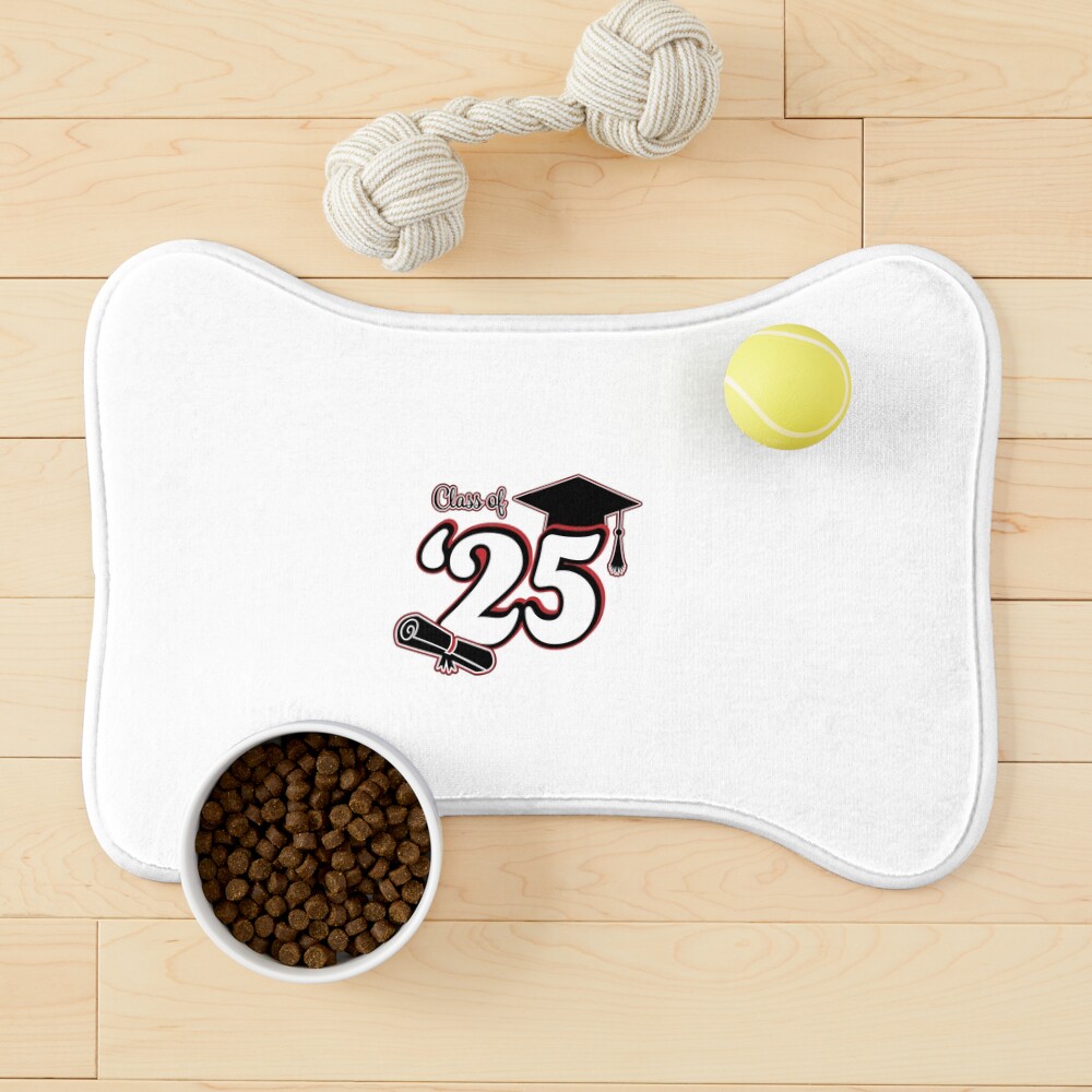 "Class of 2025 Graduation Design (Red and Black)" Sticker for Sale by SavsSparkleShop | Redbubble