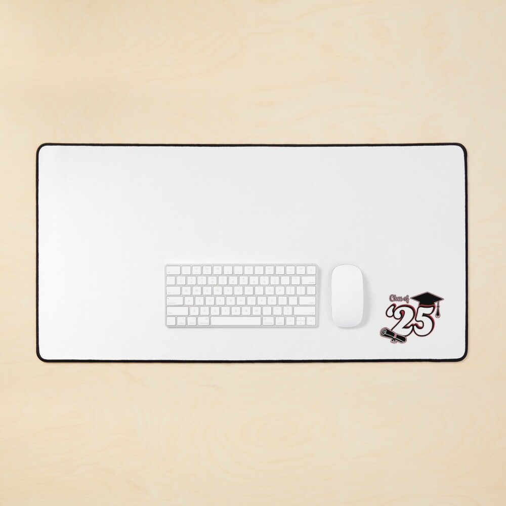 "Class of 2025 Graduation Design (Red and Black)" Sticker for Sale by SavsSparkleShop | Redbubble