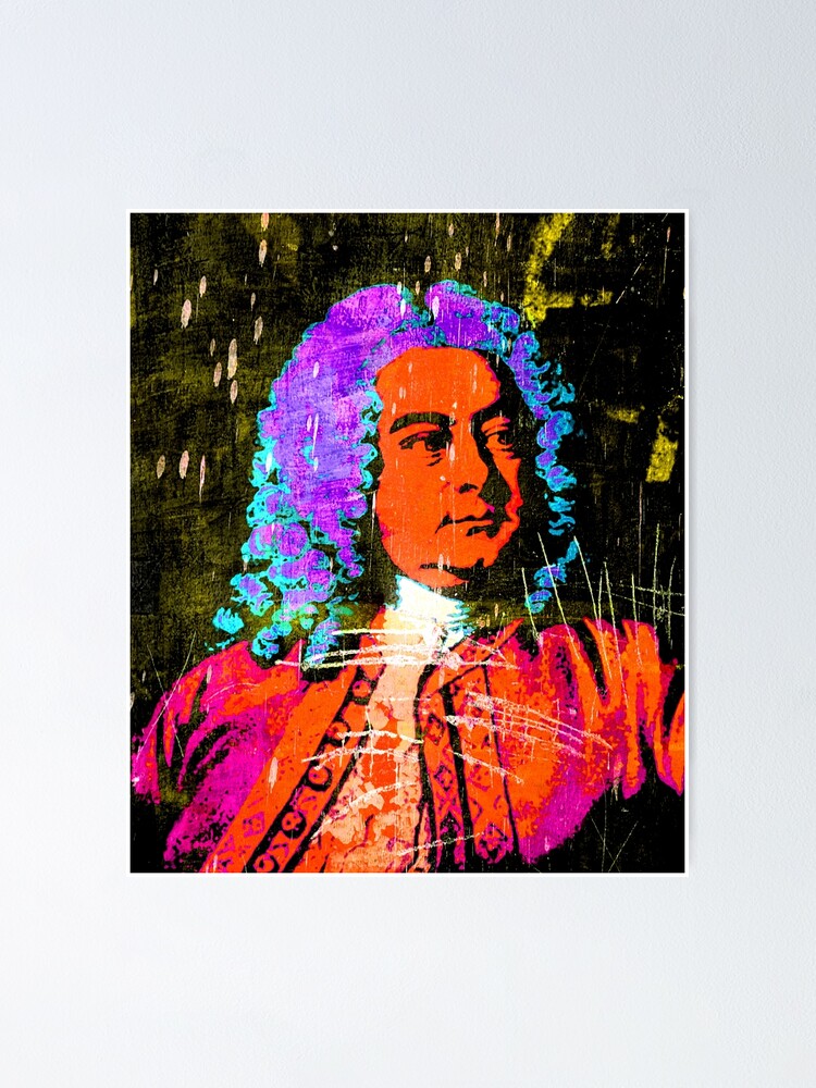 "George Frideric Handel" Poster by IMPACTEES | Redbubble