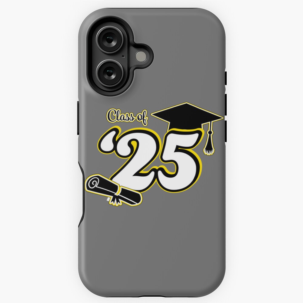 "Class of 2025 Graduation Design (Black and Yellow)" Sticker for Sale by SavsSparkleShop | Redbubble