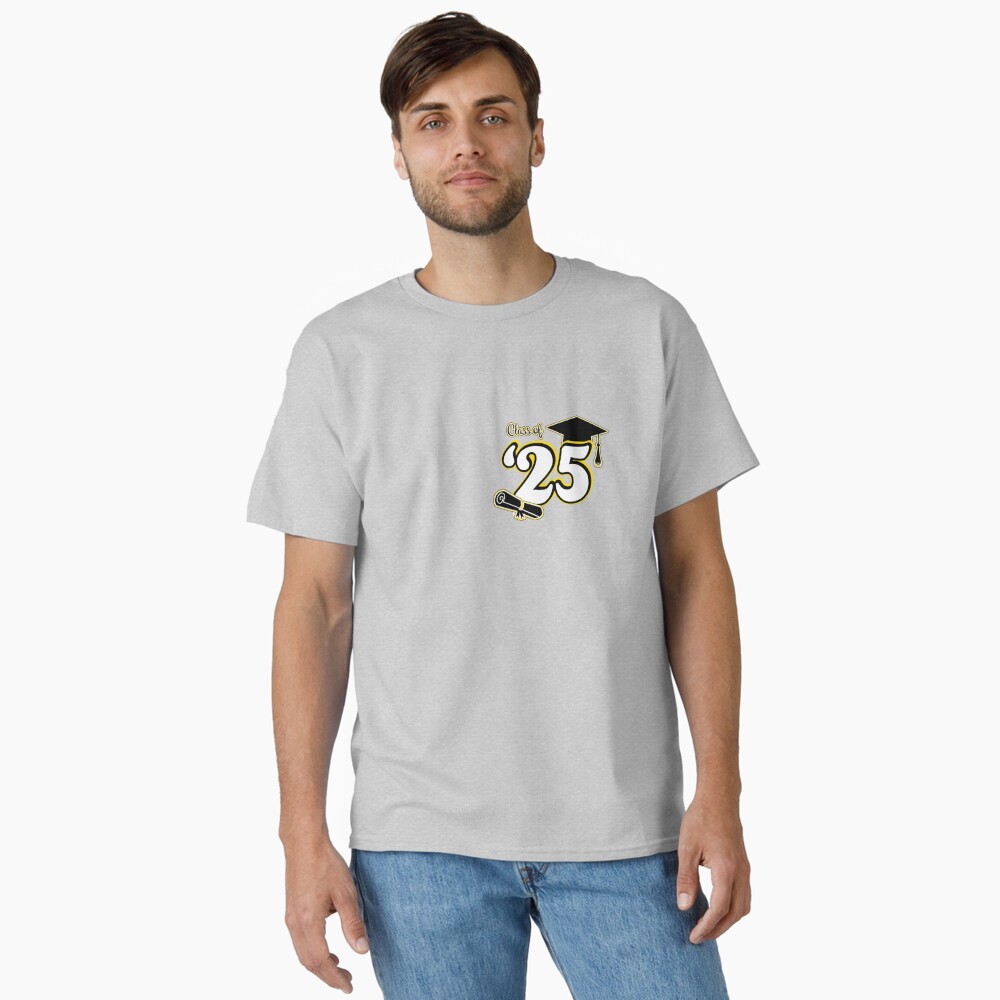 "Class of 2025 Graduation Design (Black and Yellow)" Sticker for Sale by SavsSparkleShop | Redbubble