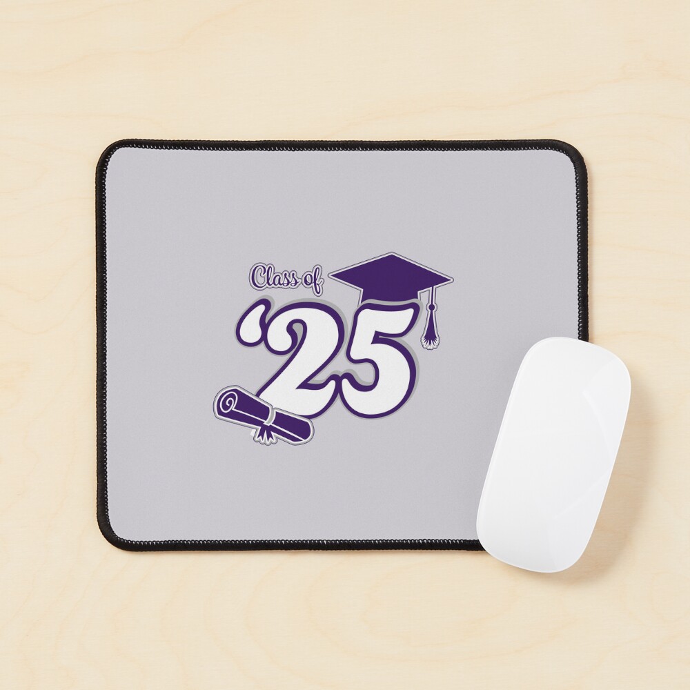 "Class of 2025 Graduation Design (Purple and Grey)" Sticker for Sale by ...