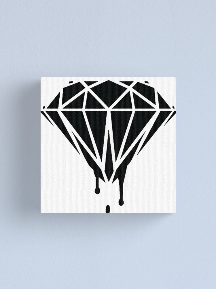 "Melting Diamond" Canvas Print for Sale by jburl2 | Redbubble