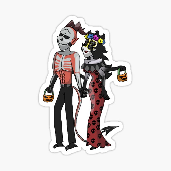 "Malak & Die-Ja Vu Halloween (Dark Deception)" Sticker for Sale by ...