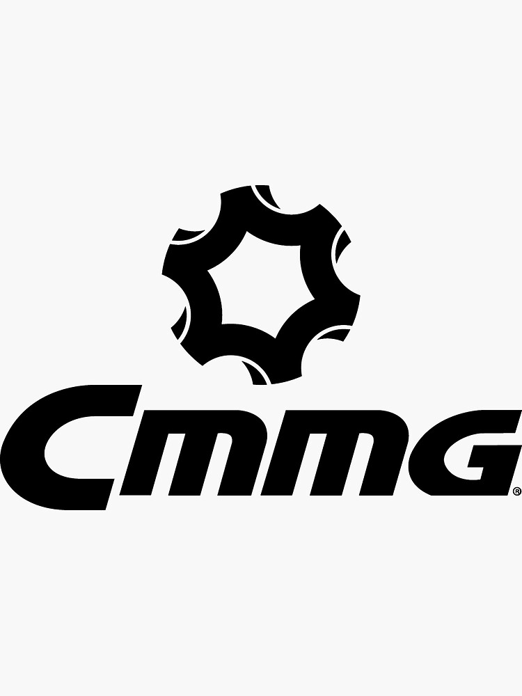 "CMMG LOGO" Sticker for Sale by kamilaarseni | Redbubble