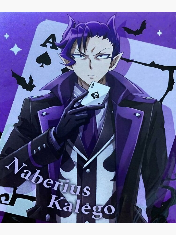 "naberius caruego Mairimashita Iruma kun" Sticker for Sale by ...