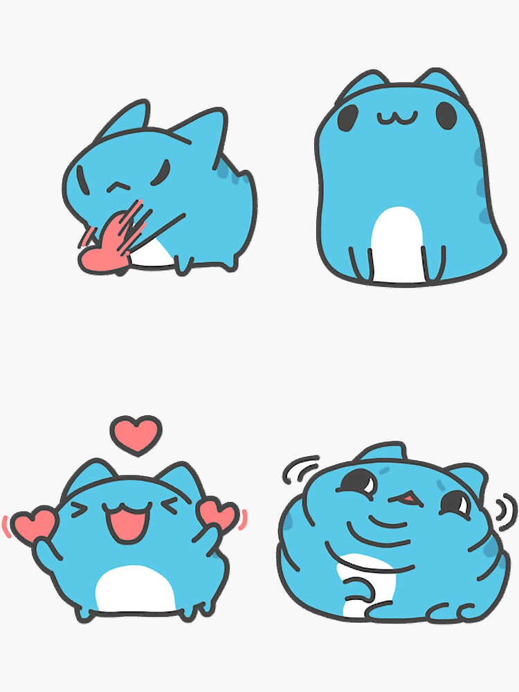 "Bugcat Capoo " Sticker for Sale by QuanThailandS | Redbubble