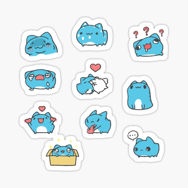 "Bugcat Capoo " Sticker for Sale by QuanThailandS | Redbubble
