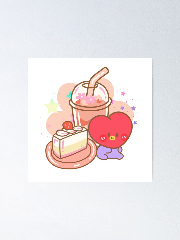 "BT21 Sweet Babies - Cute Kawaii Sweet Boba - BTS Taehyung V Taetae ...