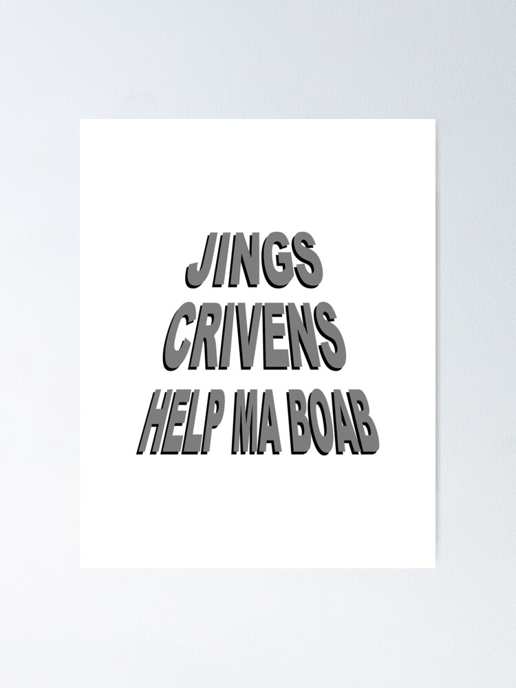 "Jings, Crivens, Help Ma Boab!" Poster for Sale by MalcolmKirk | Redbubble