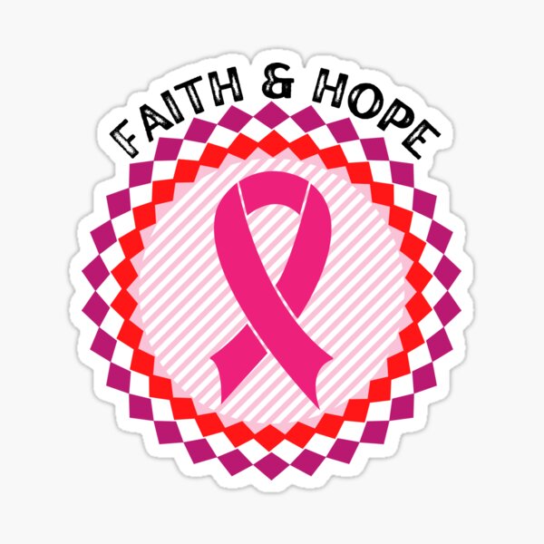 "Faith and Hope" Sticker for Sale by BladaDesign | Redbubble