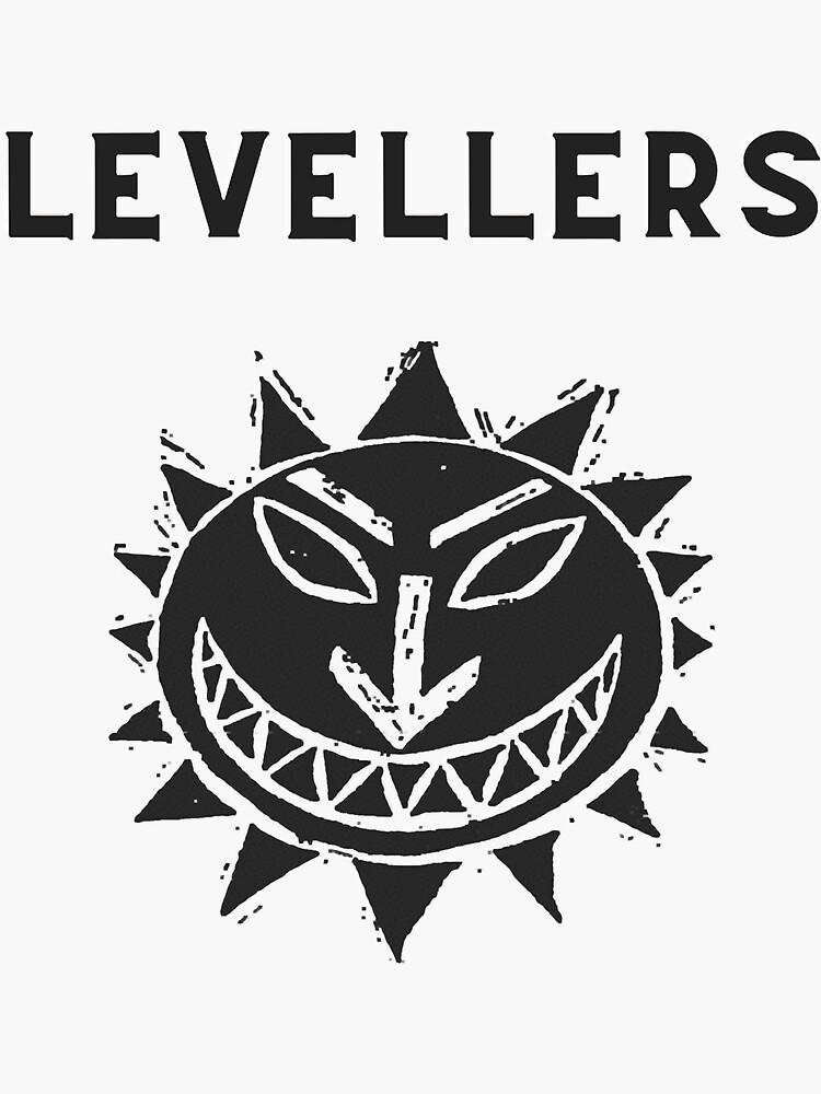 "Levellers Band" Sticker for Sale by BeverlAyotte | Redbubble