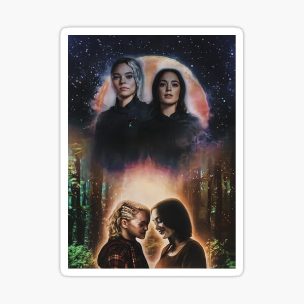 "Raelle and Scylla" Sticker for Sale by Lightsphoenix | Redbubble
