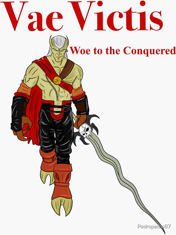 "Vae Victis " Sticker for Sale by Pedropedro87 | Redbubble