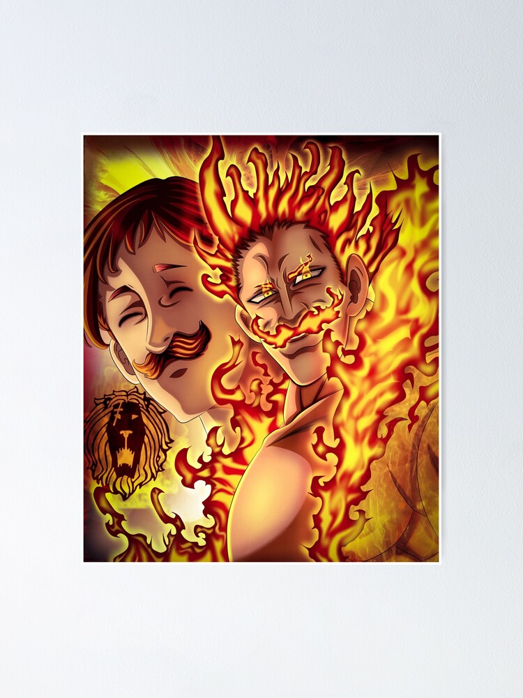 "escanor the seven deadly sins" Poster for Sale by chetterubyzans ...