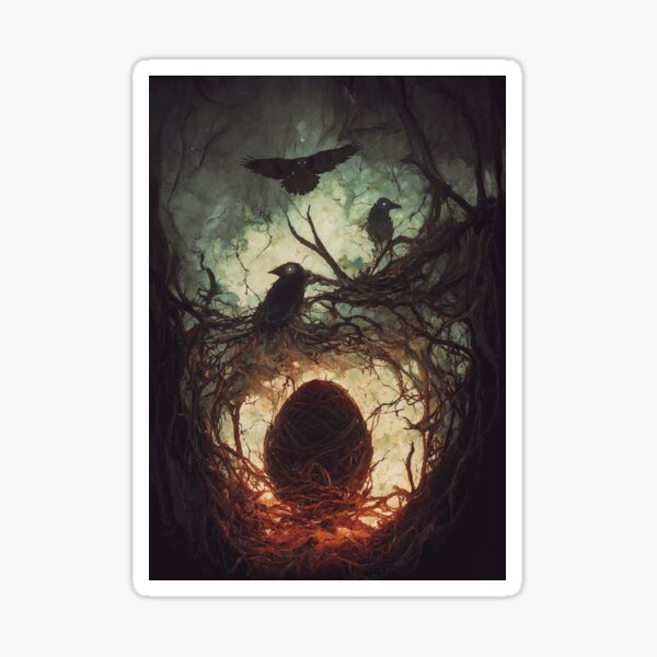 "Nest" Sticker for Sale by AndrejZT | Redbubble