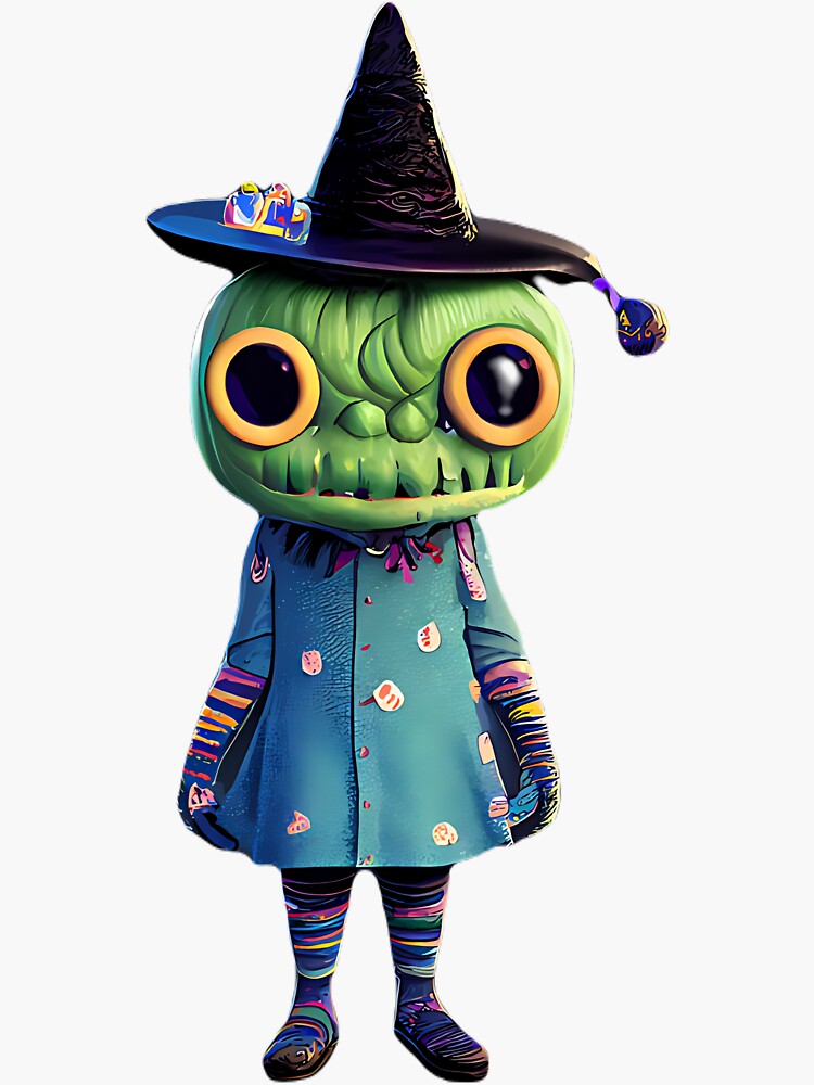 "Bernice - Halloween Collection Sticker" Sticker for Sale by ...