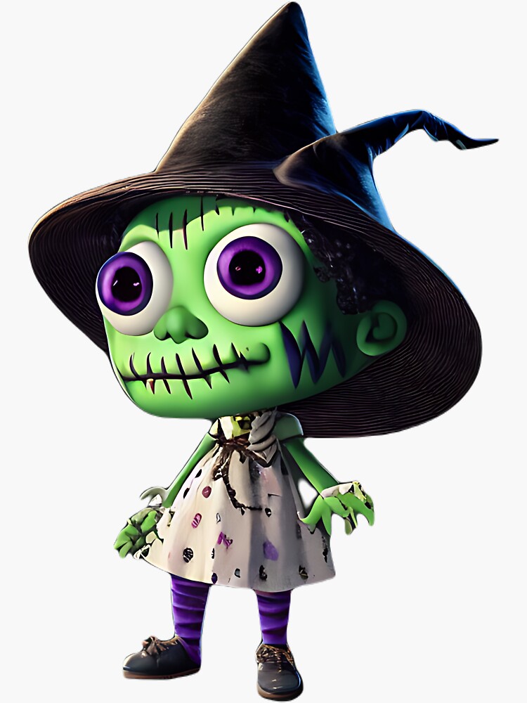 "Henrietta - Halloween Collection Sticker" Sticker for Sale by ...