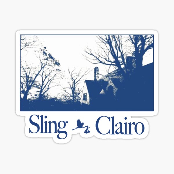 "CLAIRO - SLING" Sticker for Sale by BrooksAbshire | Redbubble