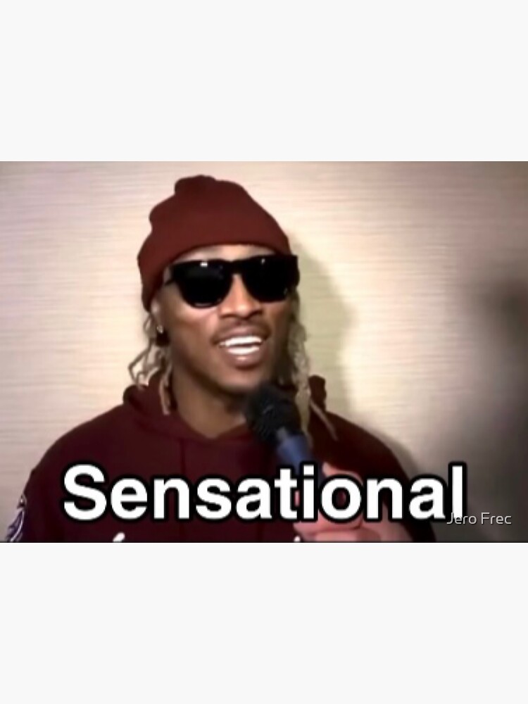 "Sensational - Future" Sticker for Sale by Jeremyfreker | Redbubble