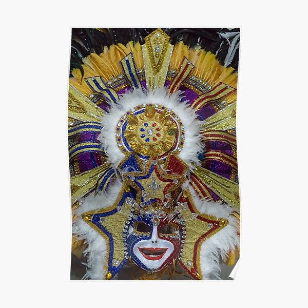"Masskara Festival Smiling Mask" Poster for Sale by likbatonboot ...