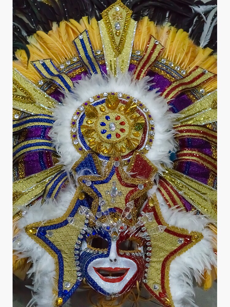 "Masskara Festival Smiling Mask" Sticker for Sale by likbatonboot ...