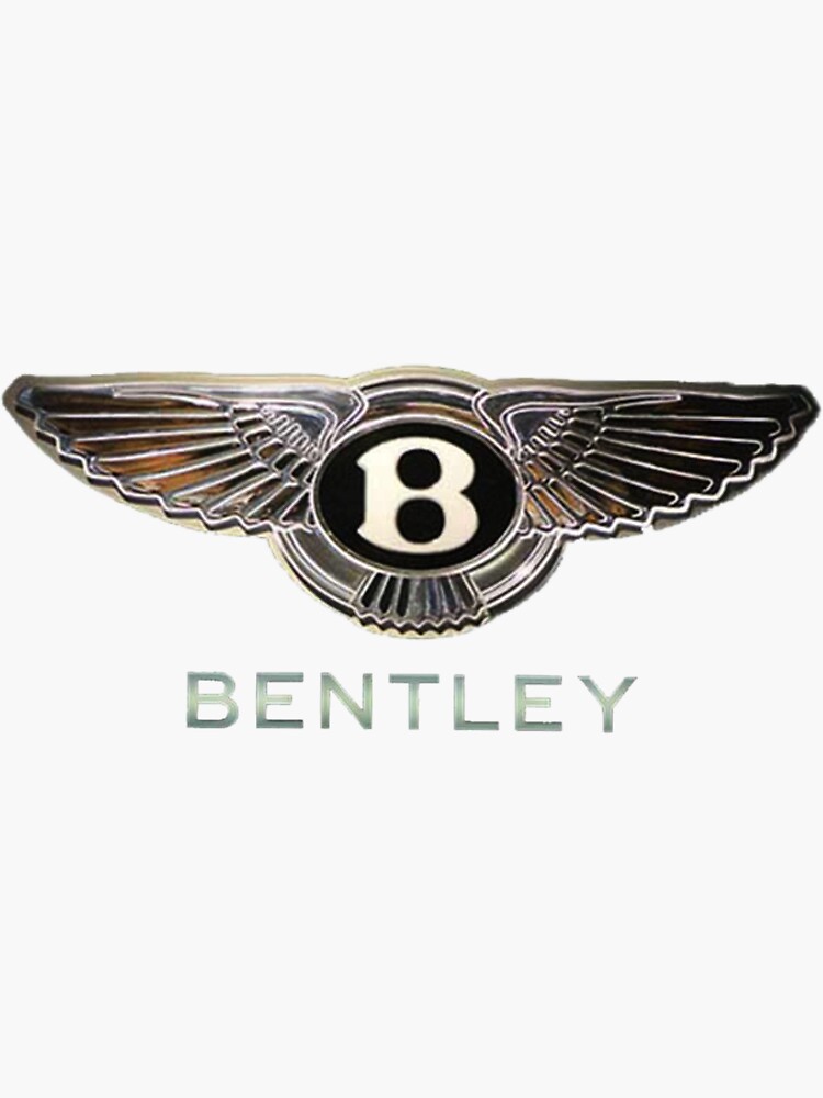 "BENTLEY " Sticker for Sale by DangeloKling | Redbubble