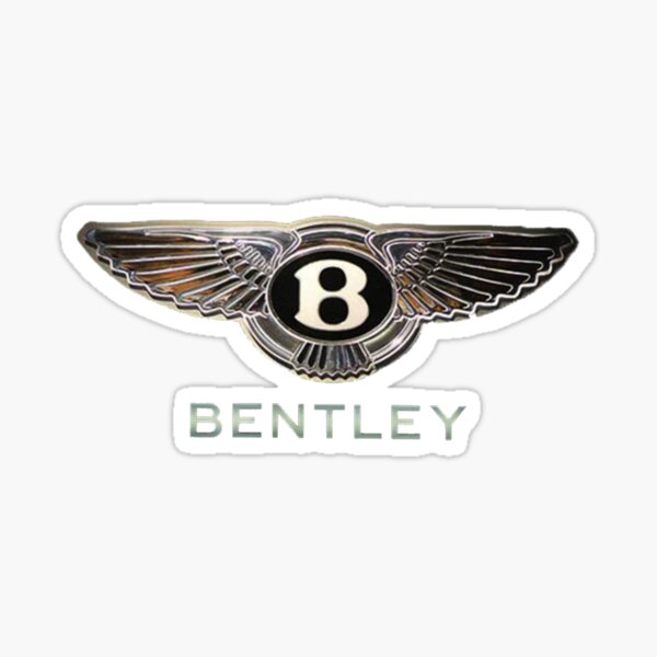 "BENTLEY " Sticker for Sale by DangeloKling | Redbubble