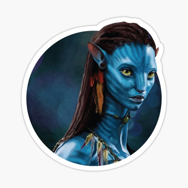 "Neytiri - Avatar" Sticker for Sale by FunkeyMonkey9 | Redbubble