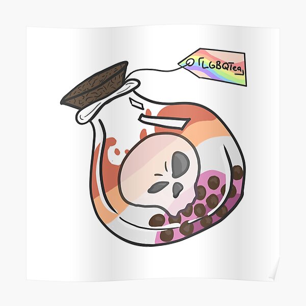 "WLW Boba Tea" Poster for Sale by Ace-ingTheCake | Redbubble