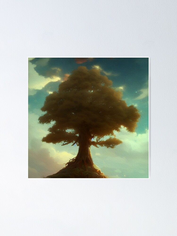 "The big tree" Poster for Sale by cr6zym1nd | Redbubble